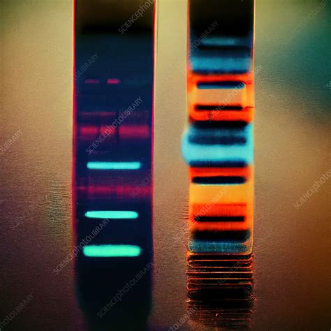 DNA Sequencing Illustration Stock Image C Science Photo Library