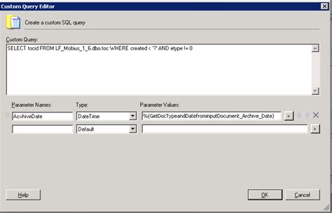 Wf Not Returning Data Using Custom Query On The Basis Of Document Creation Date Laserfiche Answers