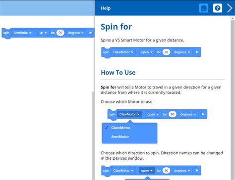 Vex V5 Speedy Delivery Lab 5 Programming The Robot Arm Blocks Based