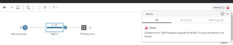 How To Fix System Error Aqlprocessor Evaluation Failed Virtual Connection Not Found