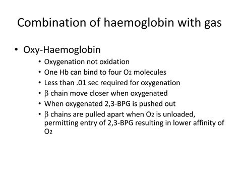 Haemoglobin And Myoglobin Structure Pptx