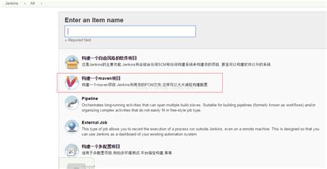 Jenkins 中创建项目时没有maven项目怎么办jenkins没有maven项目 Csdn博客