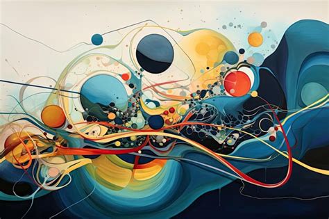 Premium Ai Image Abstract Explorations Art In The Ordinary