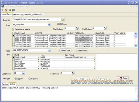 excel to oracle chuyển đổi dữ liệu từ excel sang oracle vn