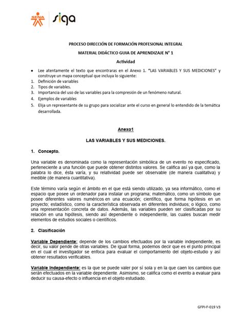 1 2 Variables Descargar Gratis Pdf Variable Matemáticas Science