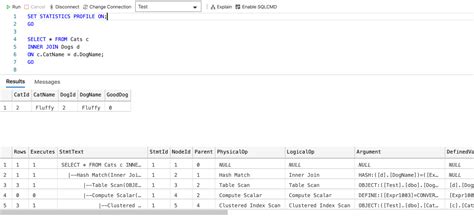 What Is Statistics Profile In Sql Server