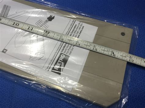 Box Metro Starsys Long Drawer Dividers 6 In H Taupe 2 Pk Mfr