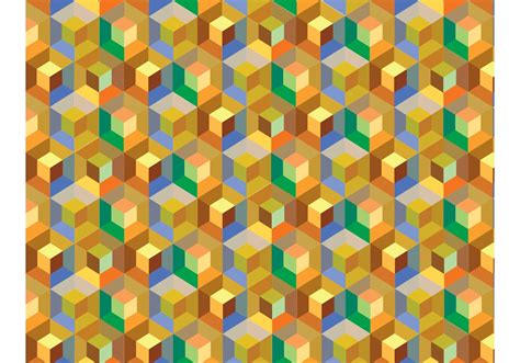 Cube Pattern Background Vector Vector Art At Vecteezy