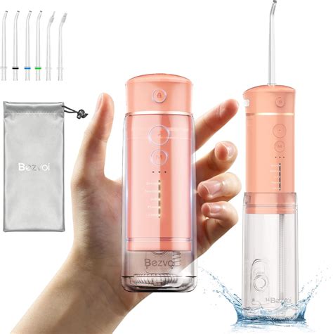 Amazon Com Water Flosser Mini Cordless Portable Modes Water Dental Floss With Telescopic