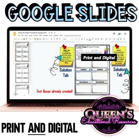 Freak The Mighty Activity Friendship Assignment Freak The Mighty