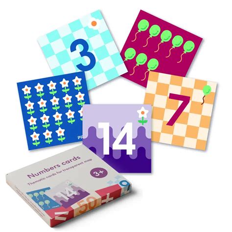 Tarjetas Numéricas Temáticas Primo Para Robot De Programación Cubetto