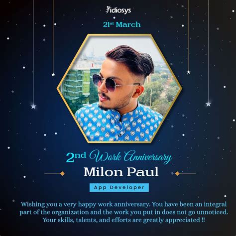 Idiosys A Global Leader In It Consultancy On Linkedin Happyworkanniversary Congratulations