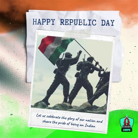 Coder Corps On Linkedin Happy Republic Day To All Lets Celebrate And