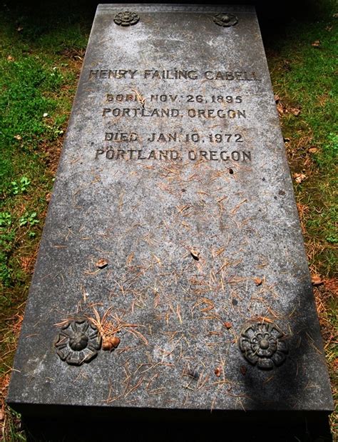 Henry Failing Cabell 1895 1972 Memorial Find A Grave
