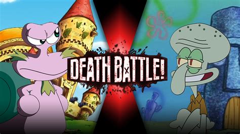 Escargoon Vs Squidward Death Battle By Redkirb On Deviantart