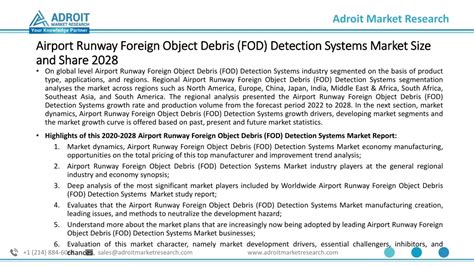 Ppt Airport Runway Foreign Object Debris Fod Detection Systems Market Powerpoint