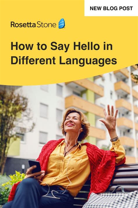 Multilingual Greetings Say Hello In Different Languages