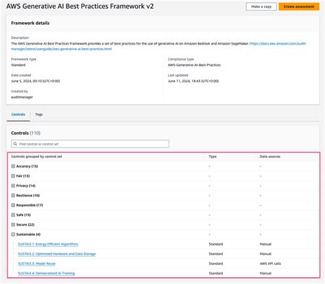 アップデート Aws Audit Manager の Aws Generative Ai Best Practices Framework が V2 にアップグレードされ
