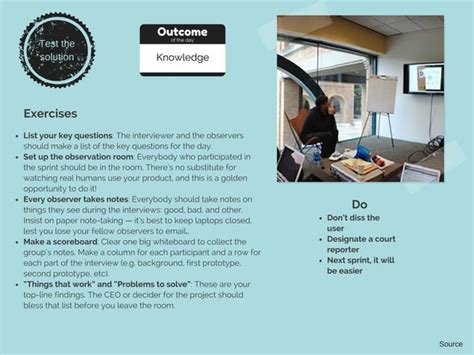 Design Sprint Info Deck Ppt