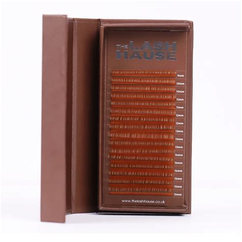 Light Brown Eyelash Extensions The Lash Hause