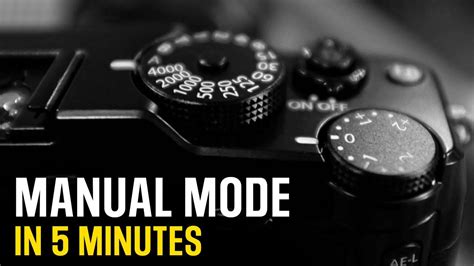 How To Shoot In Manual Mode Correctly Manual Mode Tutorial For