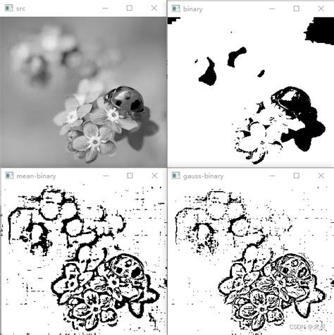 C调用opencv实现图像阈值处理c Opencv Threshold Csdn博客
