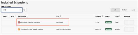 TYPO3 Container im Überblick IONOS