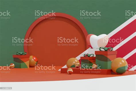 화장품 프리젠 테이션을위한 다채로운 원형 무대 연단파스텔 색상 배경의 제품에 대한 모형 인사말 카드 포스터 및 배너 모형 템플릿 3d 일러스트 레이 션 0명에 대한 스톡