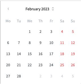 Mantine Dates V X Calendar Setting Max Date To The First Of Month Has Some Unintended
