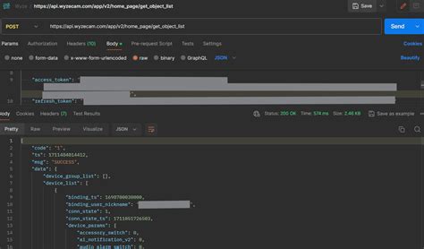 Wyze Rest Api Documentation And Local Ip Access Services And Integrations Wyze Forum