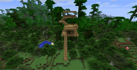 Minecraft Jungle TreeHouse V0 2 Minecraft Map