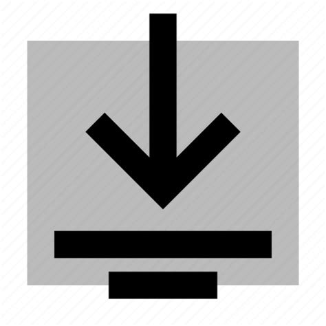 Arrow Flatten Compress Merge Combine Objects Layers Icon Download On Iconfinder