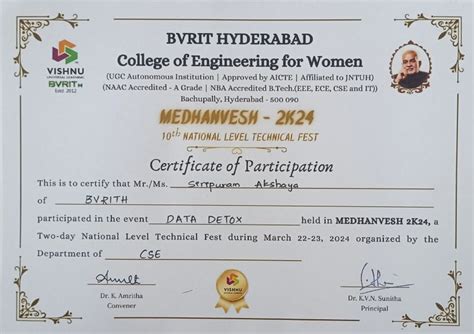 Datadetox Datavisualization Medhanvesh Techfest Akshaya Siripuram
