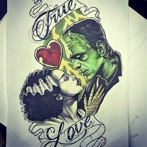 Pin By Haden Epperson On Frankenstein And Bride Tattoos And Flash