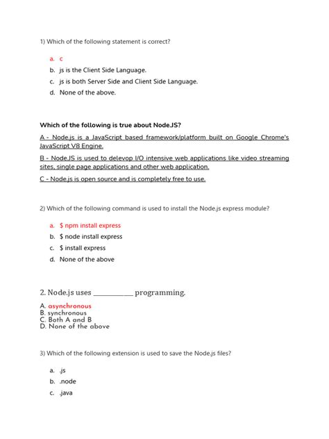 Web Mca 1 Mcq Pdf Angular Js Modelviewcontroller
