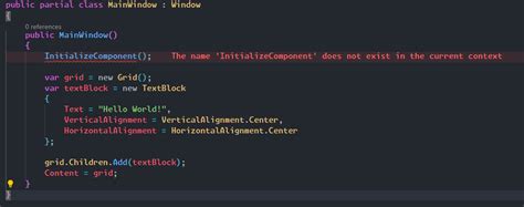 Weird Vscode And Wpf Bug With C Dev Kit C