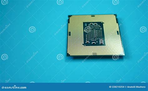 CPU Processor Socket Pins Stock Footage Video Of Information