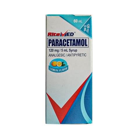 Ritemed Paracetamol 120mg5ml Syrup 60ml