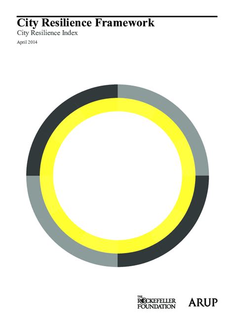 Pdf City Resilience Framework