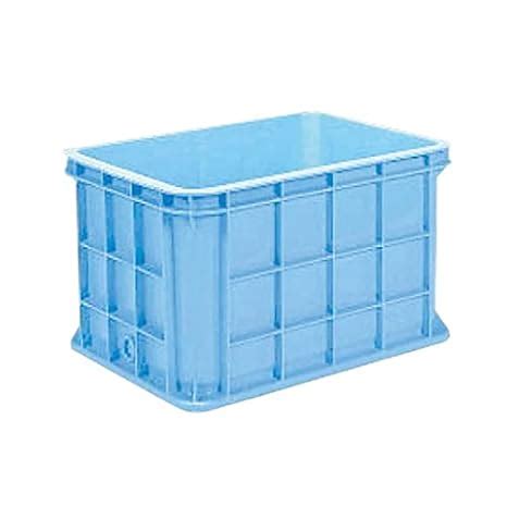Amazon エスコ Esco コンテナ 排水栓･キャスター付 883x642x517mm Ea506ag 4 電設用部品・資材