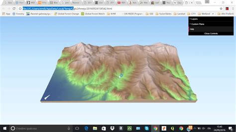 Qgis 3d Qgis2threejs Plug In Visualizzazione In 3d Metodo Semplice