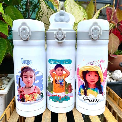 แก้วน้ำสกรีน ขวดน้ำสกรีน Bykeepme Bkk Bangkok