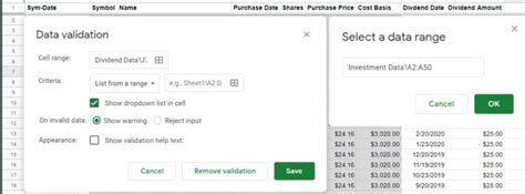 Create An Amazing Dividend Tracking Spreadsheet Excel