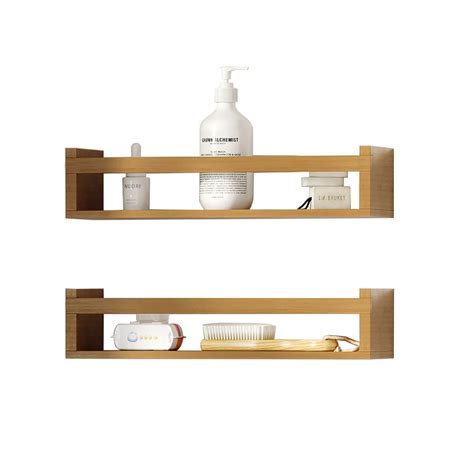 Repisas Para BaÑo De BambÚ 2 Piezas The Home Depot México Ventas A