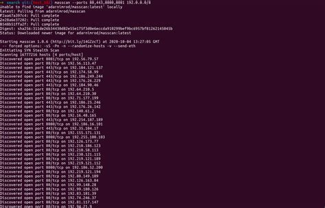 How To Scan Open Ports Within Seconds Using Docker Varun Batra On Wac