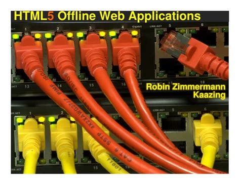 Html5 Offline Web Applications Silicon Valley User Group Pdf