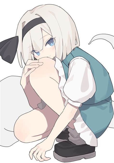 Konpaku Youmu And Konpaku Youmu Touhou Drawn By Garasuno Danbooru