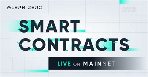 Developers Welcome Smart Contracts Are Live By Aleksander Bączkowski Aleph Zero