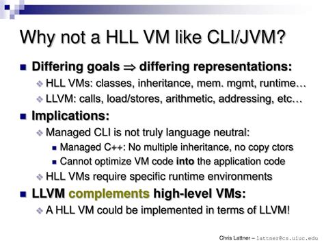 Ppt Llvm A Compilation Framework For Lifelong Program Analysis And Transformation Powerpoint