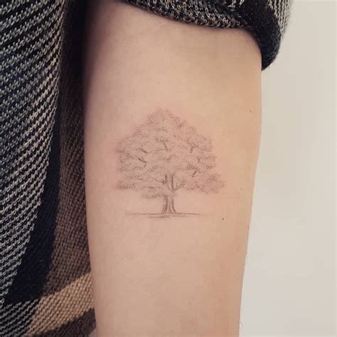 Oak Tree Tattoo Sleeve